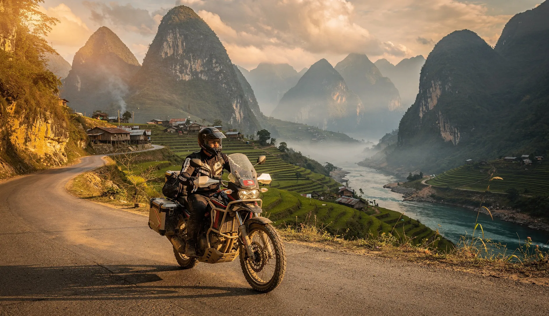 Loop Ha Giang en moto : Guide complet 5 jours Vietnam
